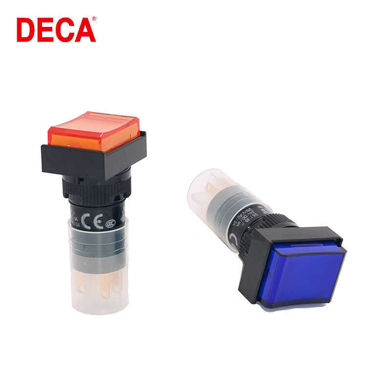 Taiwan DECA DECA P16LAT1-1AB Lighted Button Power Self-Locking Button ...
