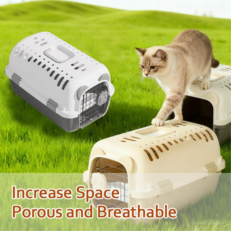 Pet Travel Box Dog Carry Cage Comfortable Cat Cage Outdoor for Pet ...