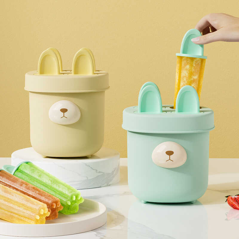 Bunny Ice Cream Box Ice Cream Mold Household Popsicle Popsicle Frozen ...