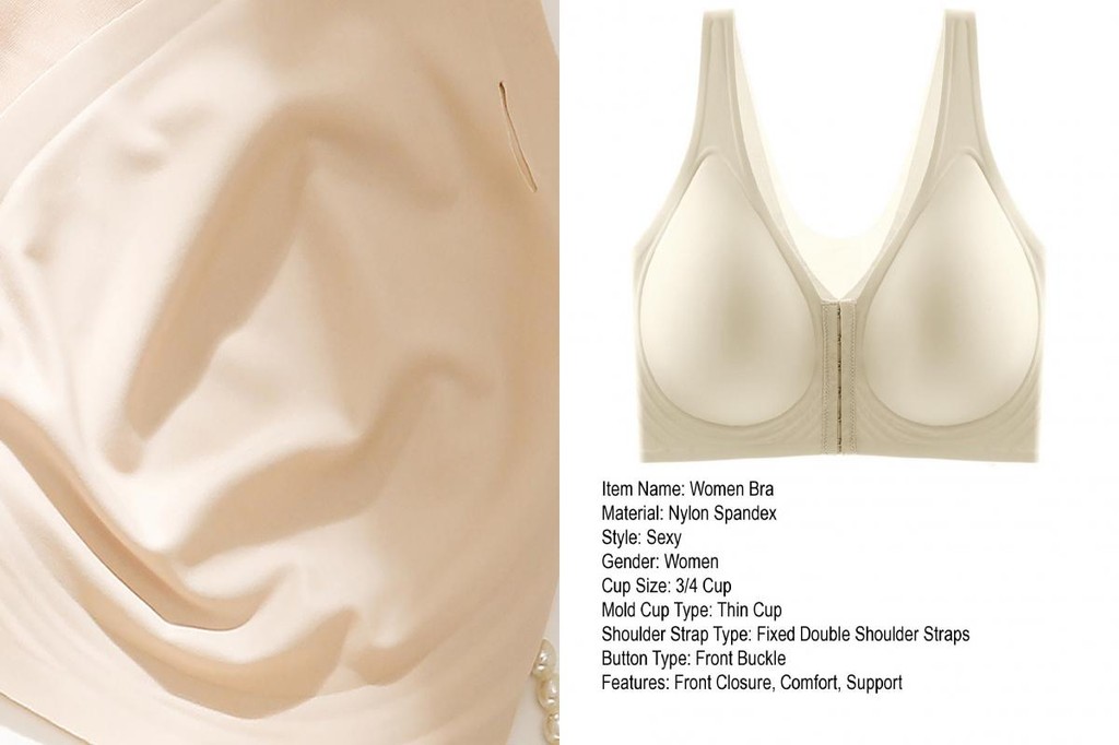 Yafeixm Women's Contour Shaping Bra - Adjustable Straps & Front Closure ...