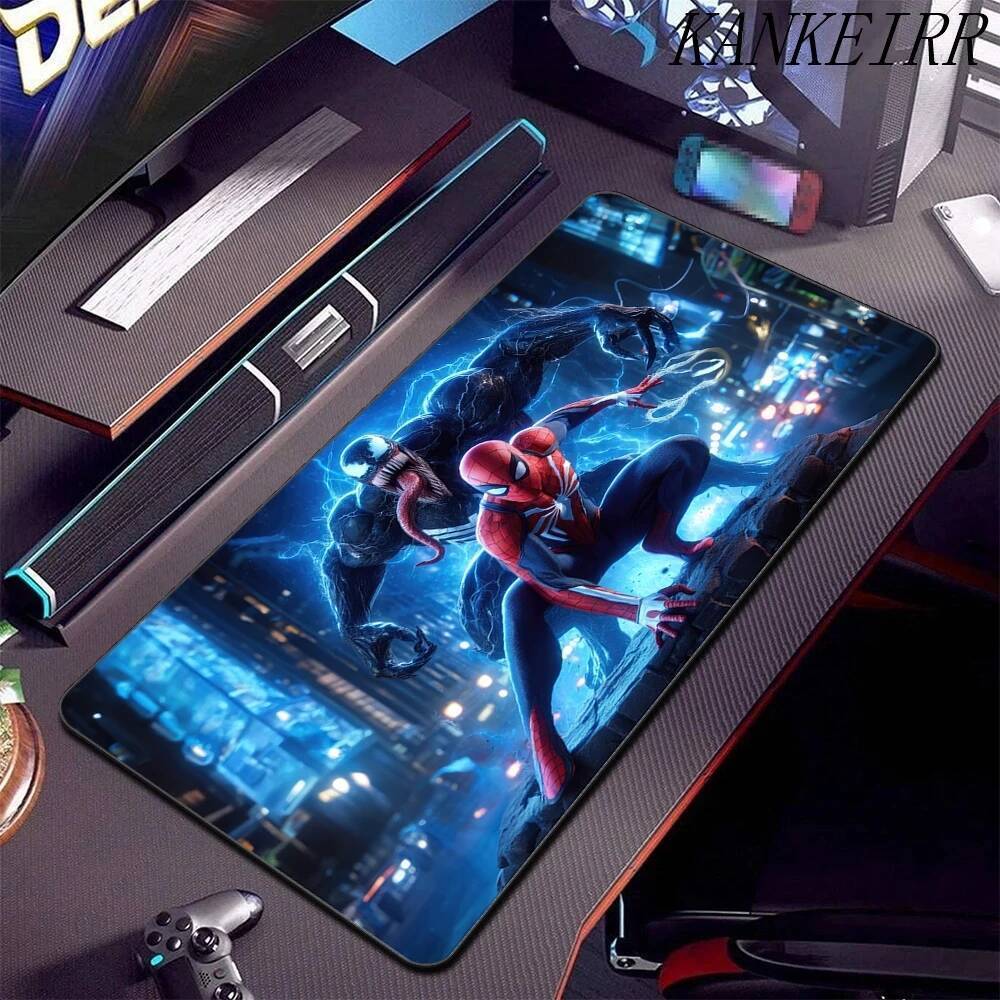 Marvel Spider-Man Mouse Pad Laptop HD Anime XXL Keyboard Pad Gamer ...