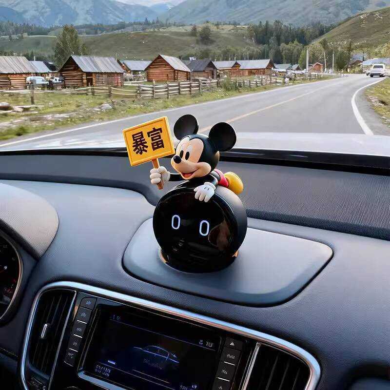 Get Rich overnight nomi Hat Decoration Mickey Mouse Weilai Car Nomi ...
