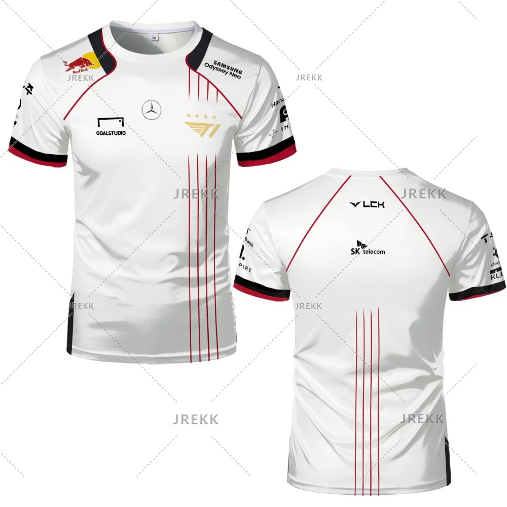T1 Worlds 2025 E-sports Jersey Men Uniform | Shopee Singapore