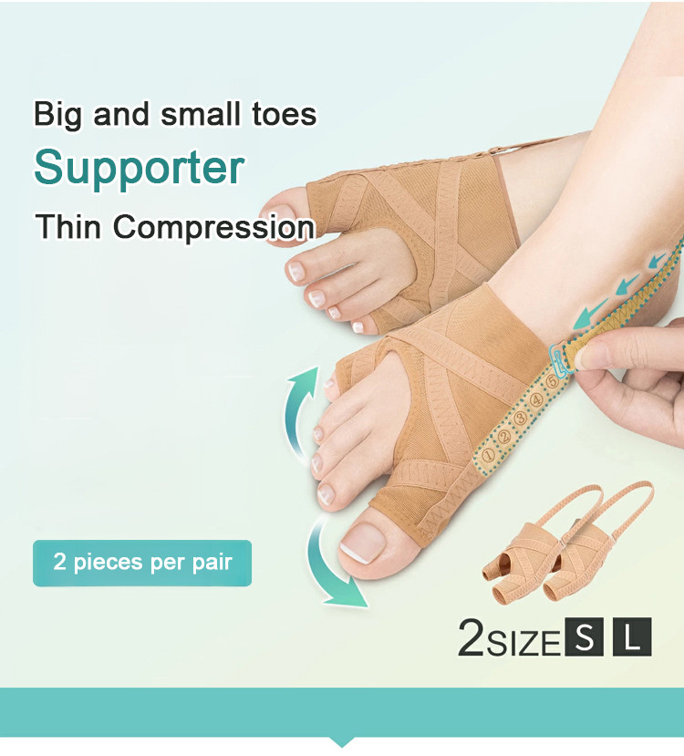1/2/3/4 Pairs 🌺German Quality🌺Mesh Hallux Valgus Big Toe Orthosis ...