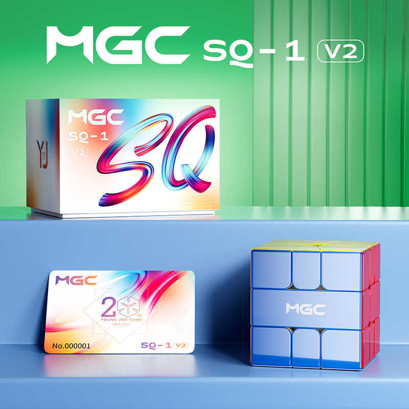 YJ/Yongjun MGC SQ1 V2 Magnetic Aurora Rubik's Cube Alien Competition ...