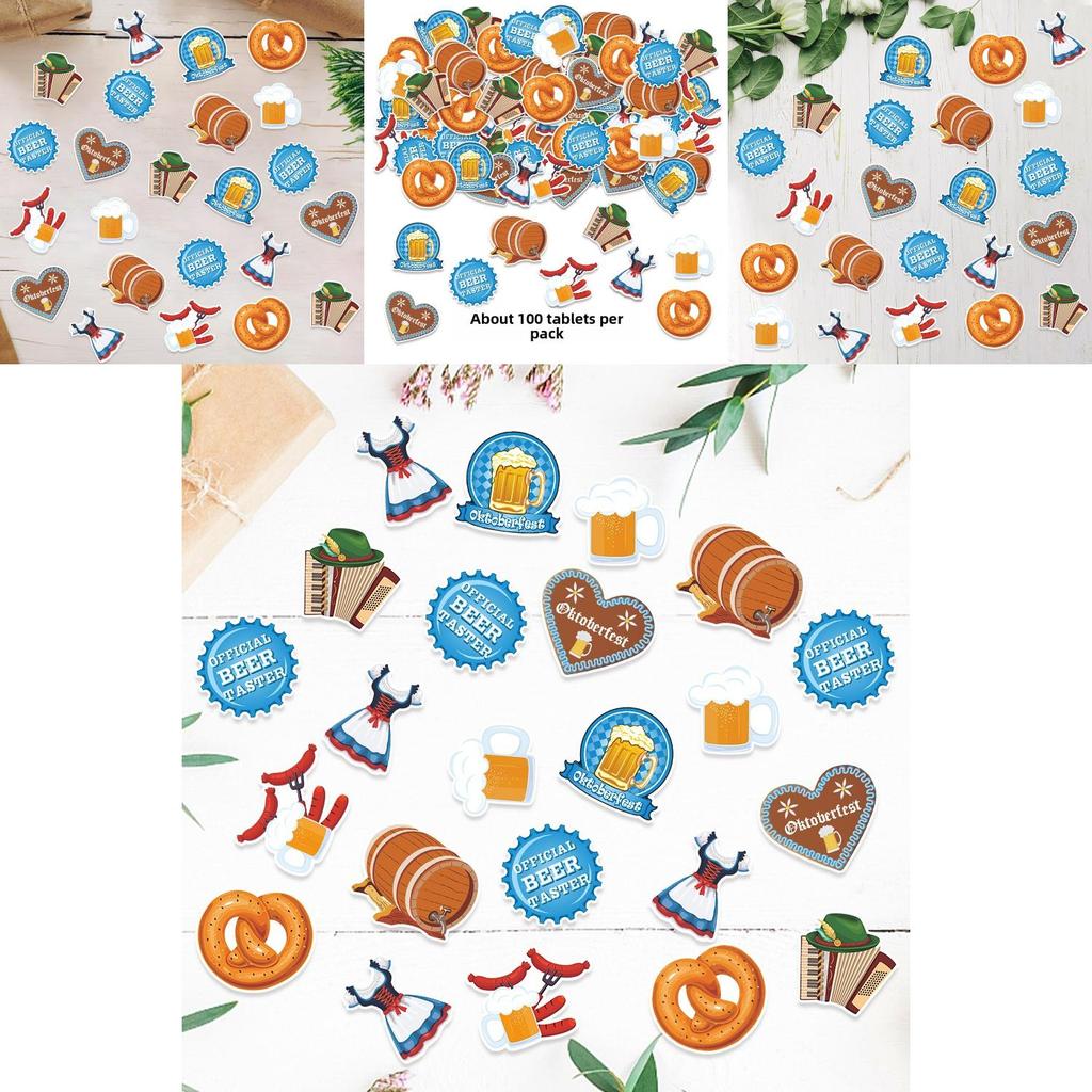 Festival Beer German Confetti With Paper Shreds For Oktoberfest Decor ...