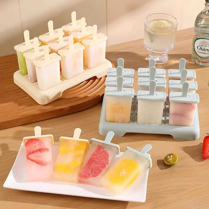 Ice Cream Mold Household Food Grade Multiple Packs Making Popsicle ...