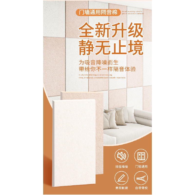 Home Soundproofing Board for Bedroom, Wall Soundproofing and Sound ...