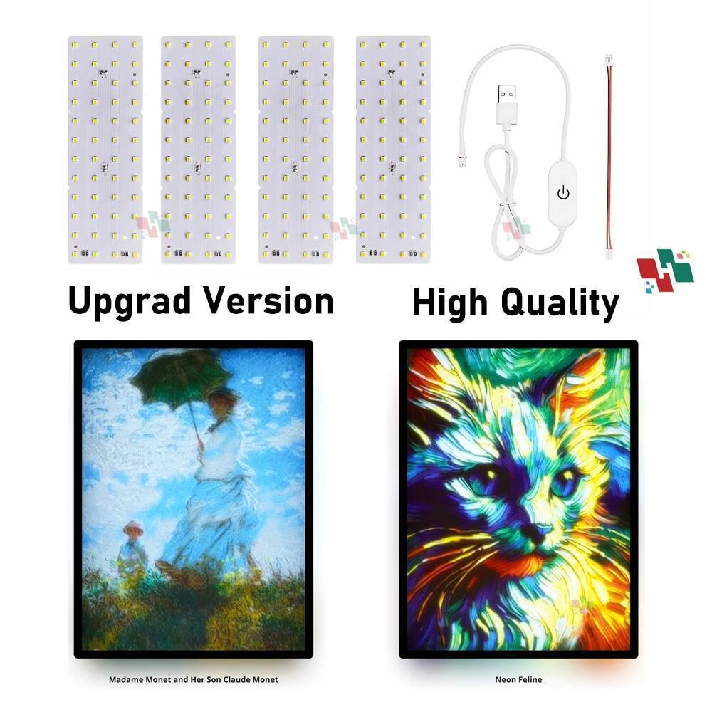 TA For Bambu Lab Lithophane Led Panel CMYK LED Backlight Board PLA ...