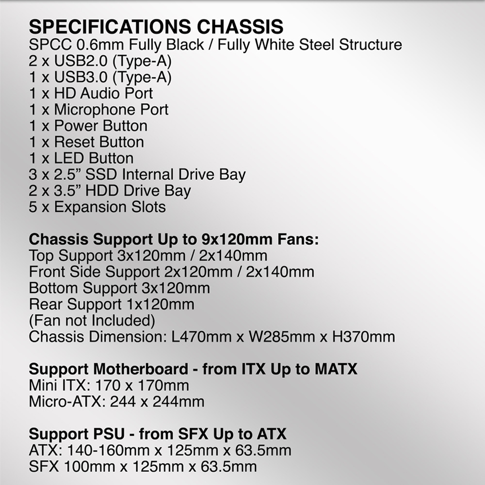 Armaggeddon Aquaron X CURVE MATX Fish Tank Design Gaming PC Chassis ...