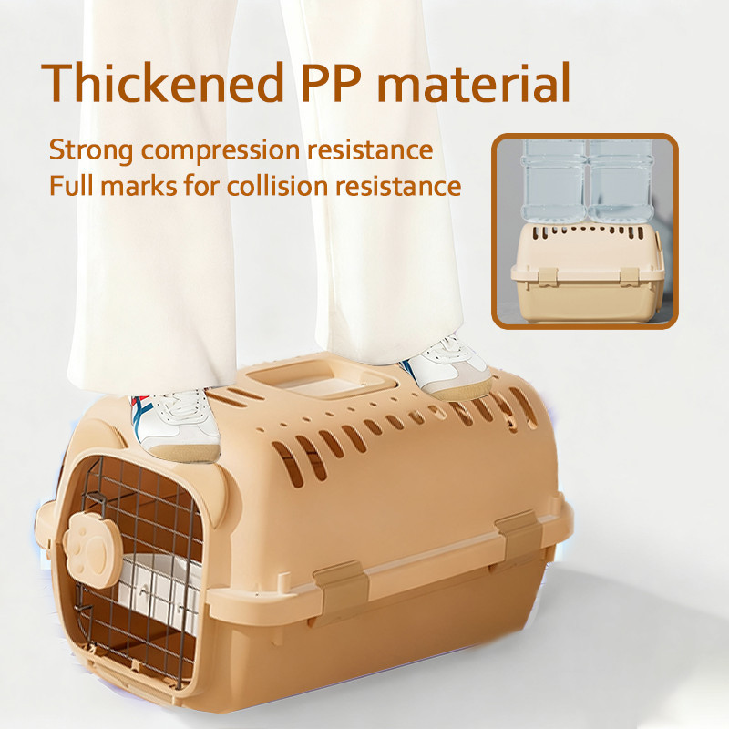 Pet Travel Box Dog Carry Cage Comfortable Cat Cage Outdoor for Pet ...