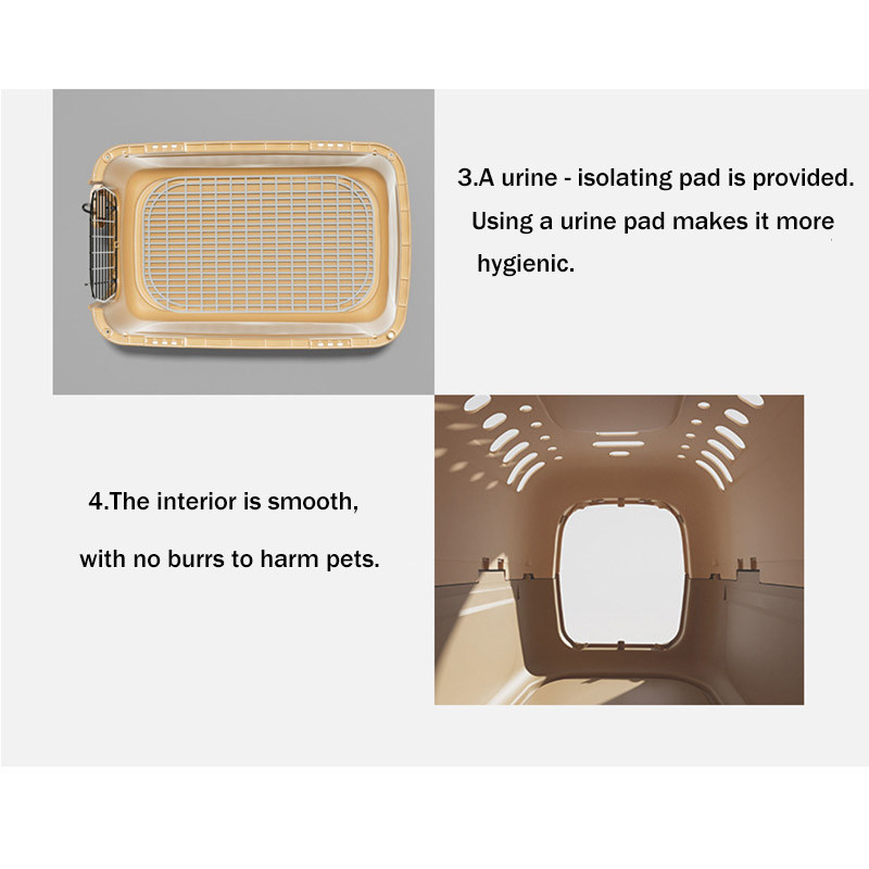 Pet Travel Box Dog Carry Cage Comfortable Cat Cage Outdoor for Pet ...