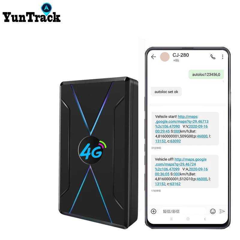 4G LTE 3G 2G Magnet GPS Tracker Car Vo Monitor Tracking Start Stop Auto Location SMS Call Alarm ...