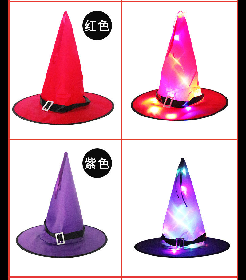 🎃Halloween Hat Party led hat for Halloween decoration fairy light hat ...