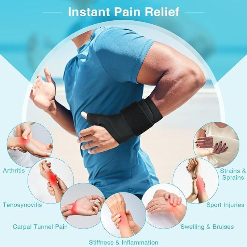 Medical Grade Hot And Cold Compress Gel For Thumbs And Wrists Helps ...