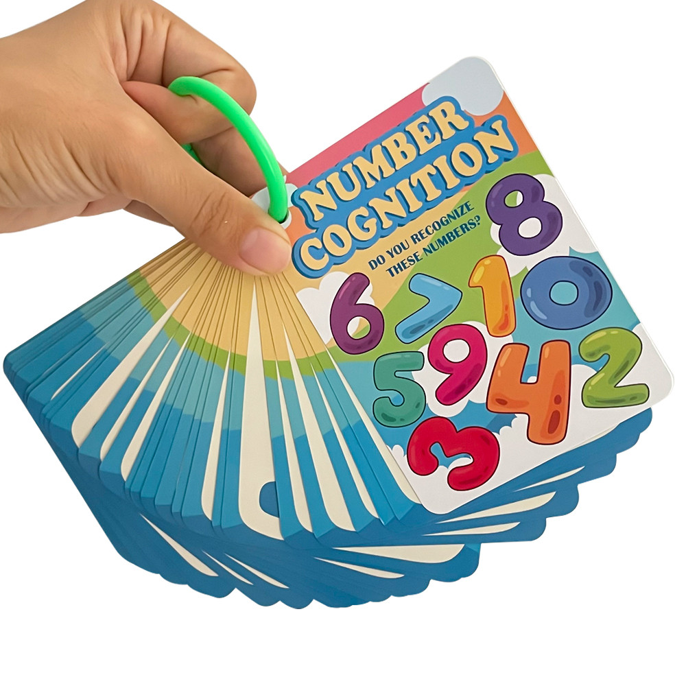 30 Pcs Math Numbers Educational Learning Cards for Kids Preschool ...