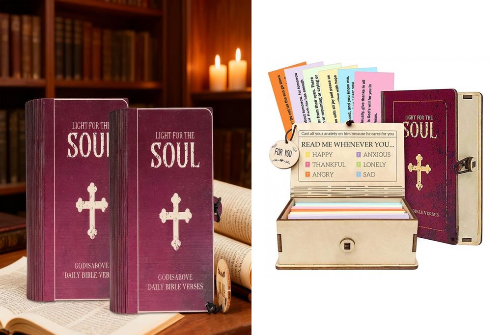 {BIG} Daily Devotion Cards Bible Verses Cards Daily Encouragement Bible ...