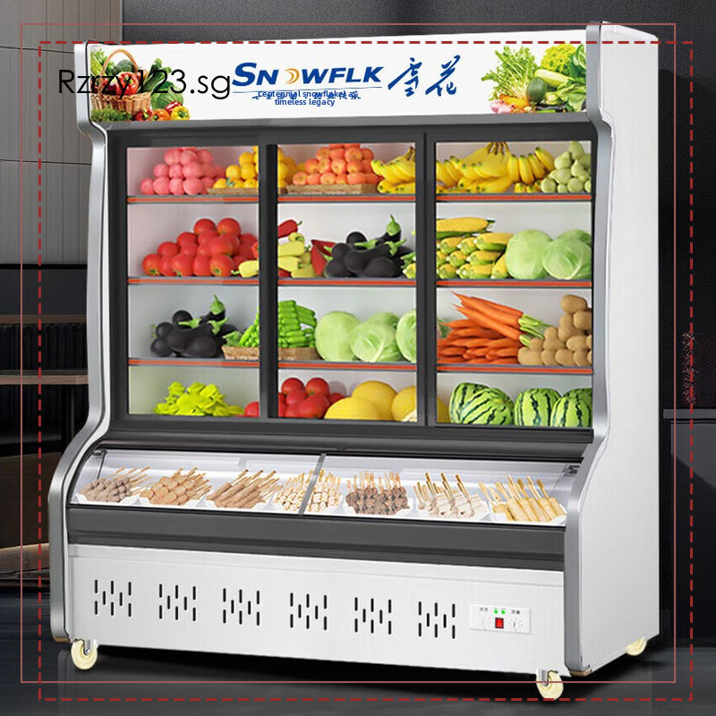 Snowflake Order Display Cabinet Commercial Transparent Display Cabinet ...