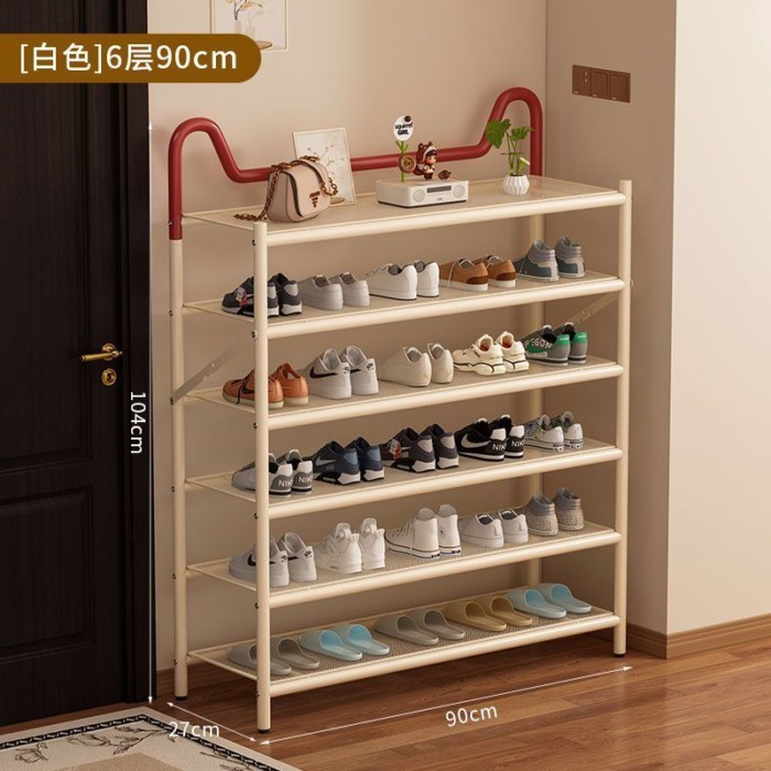 Installation-free Folding Shoe Rack Entry Door Shoe Rack Thickened ...
