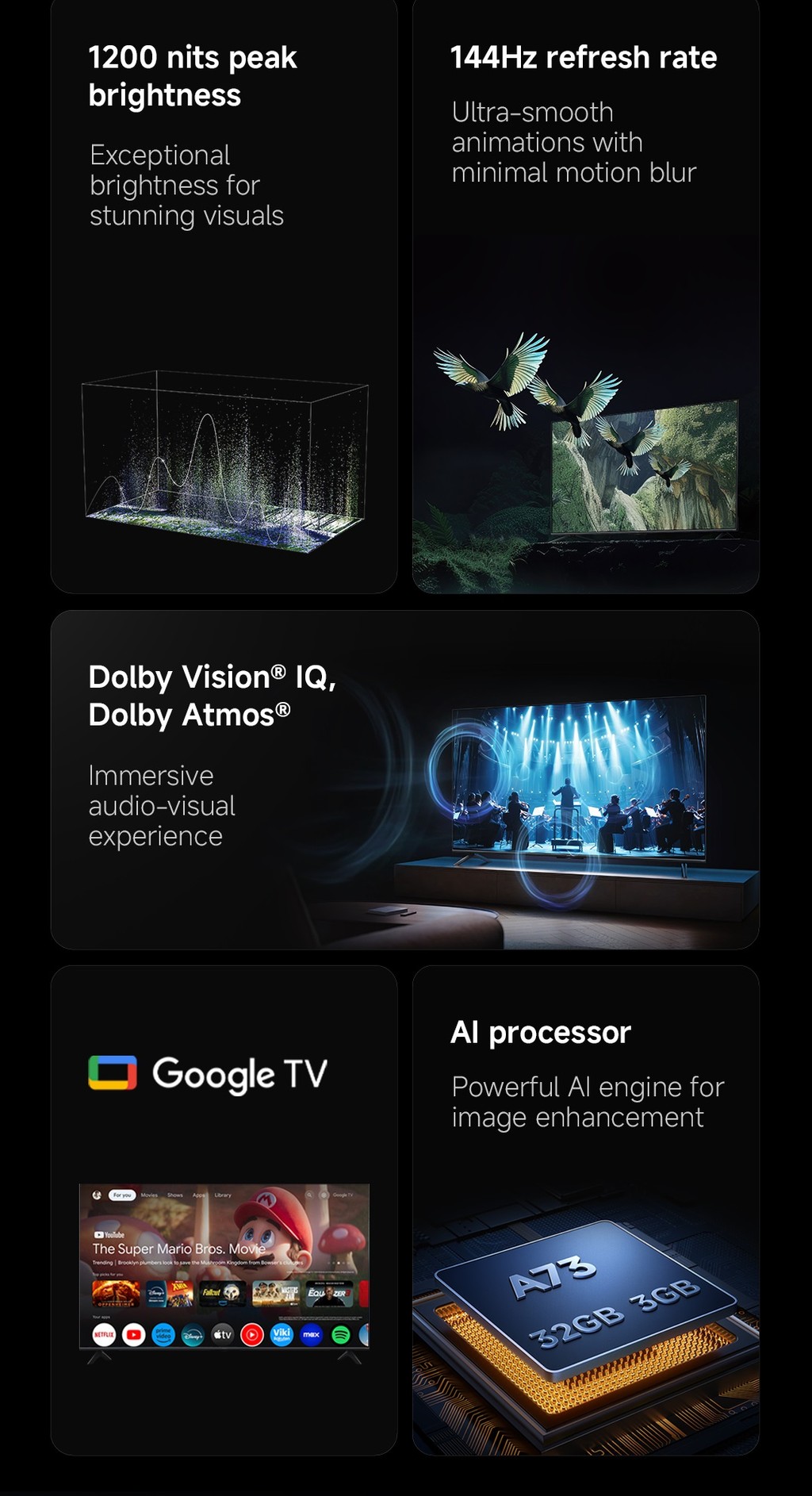 【NEW】Xiaomi TV S Mini LED 75" 2025 | Free Installation | 4K QD-Mini LED ...