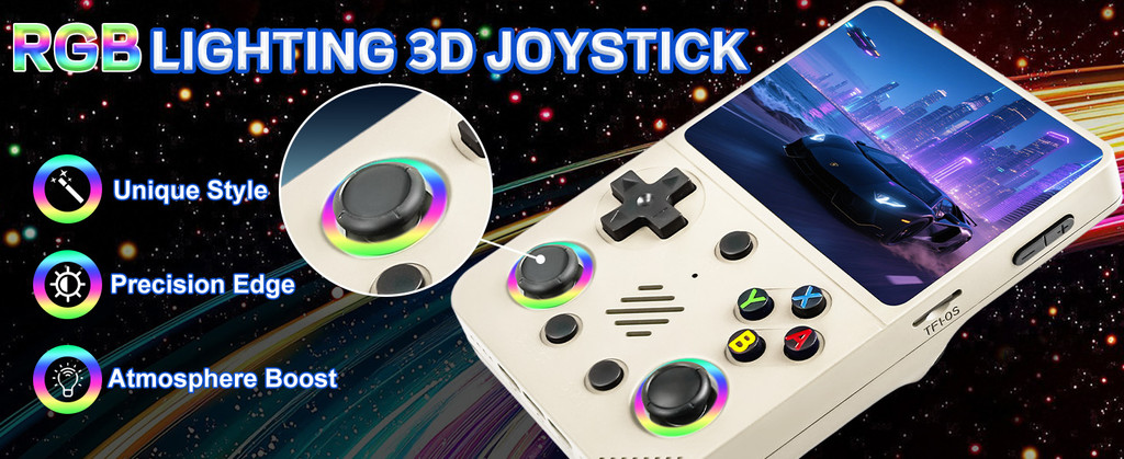 RG36Pro R36S Retro Game Console PSP Handheld Linux System 3.5-Inch IPS ...