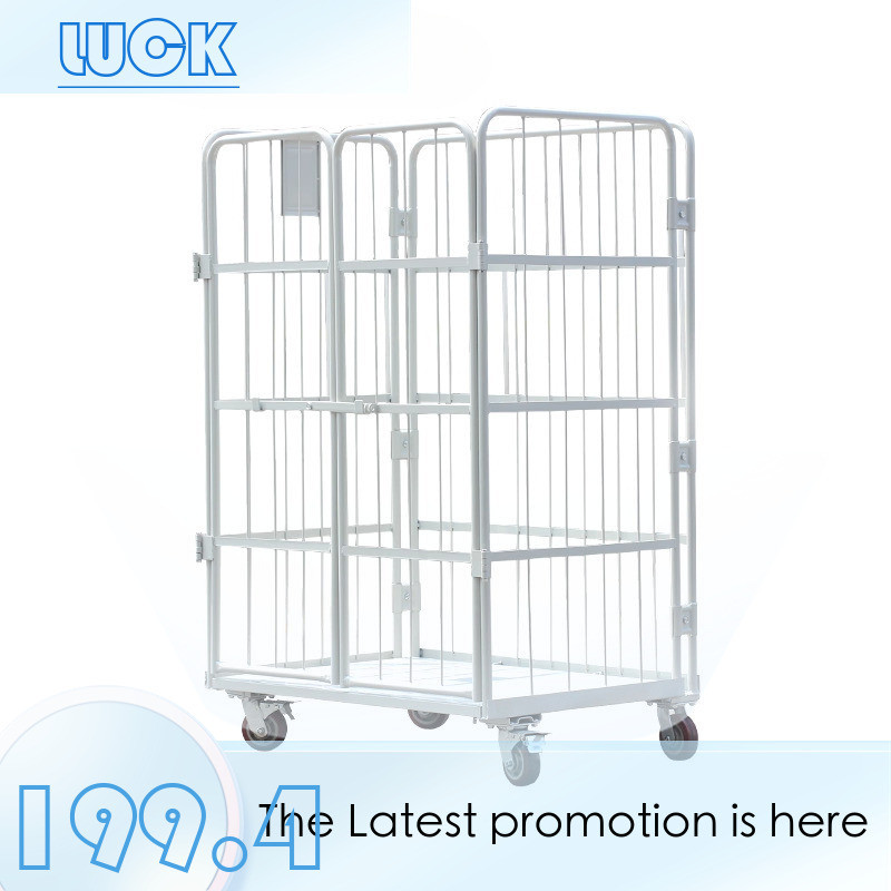 Trolley Foldable Mobile Logistics Trolley Folding Push-Pull Turnover ...