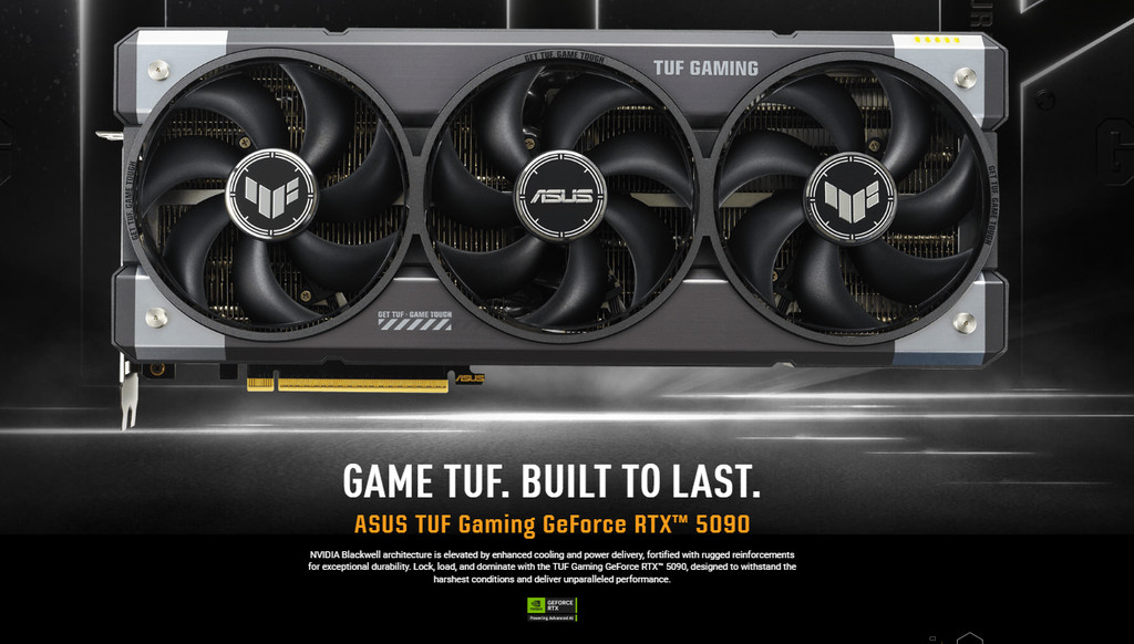 ASUS TUF Gaming GeForce RTX™ 5090 32GB GDDR7 OC Edition GRAPHICS CARD ...