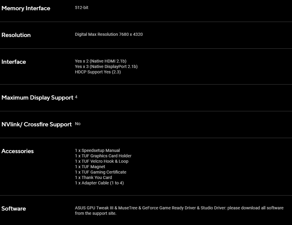 ASUS TUF Gaming GeForce RTX™ 5090 32GB GDDR7 OC Edition GRAPHICS CARD ...