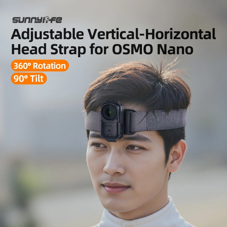 Sunnylife 360°Rotation Vertical-Horizontal Head Strap with Adapter ...