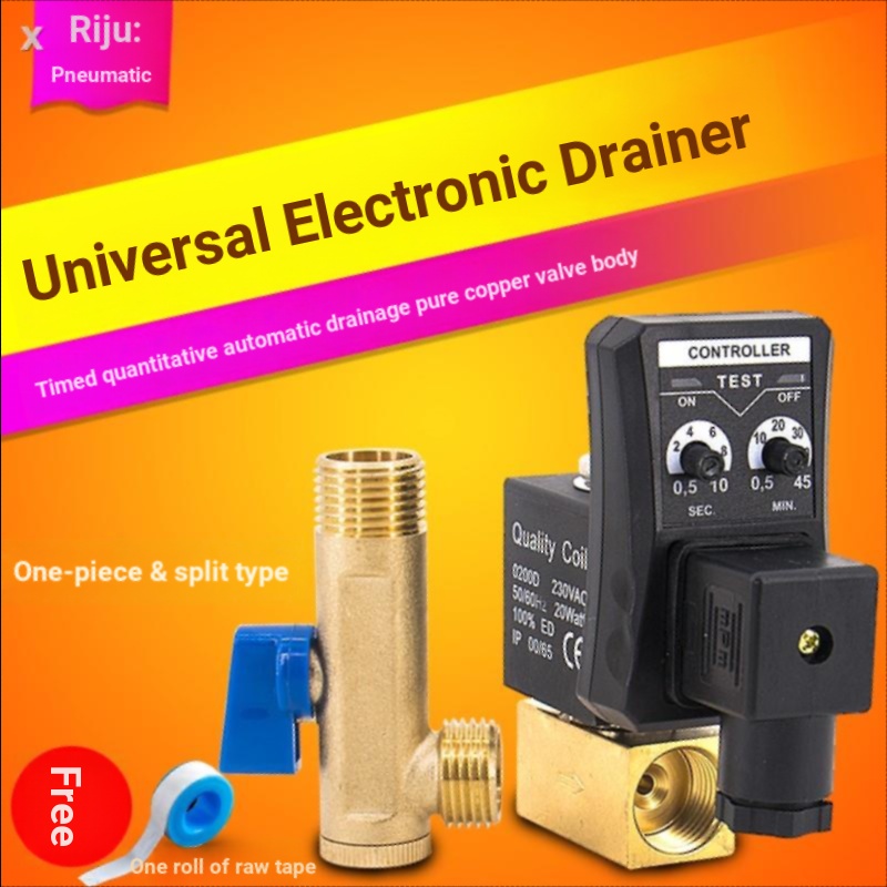 Timing Drain Electronic Valve Switch Air Compressor Dryer Discharge ...