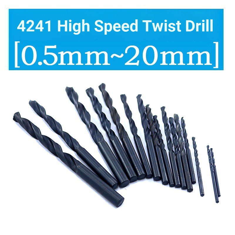 4241 High Speed Drill Black Drill Straight Shank Twist Drill Bit ...