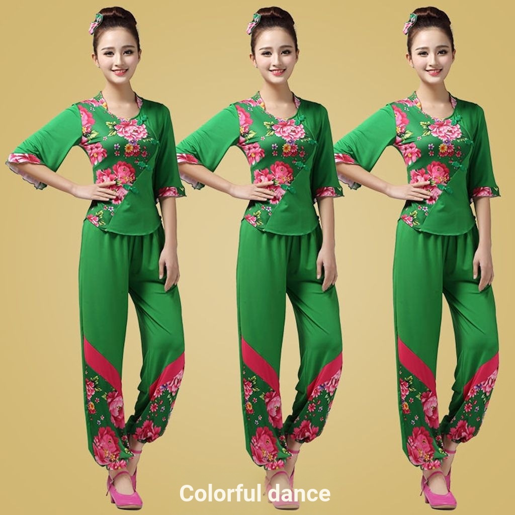 Shop Square Dance Costume Store Suit Ethnic Style Spring Summer Dance ...