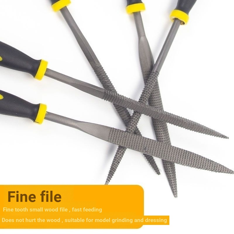 Is1k Assorted Small Wood File File Set 6-Piece Set Mahogany File Small ...