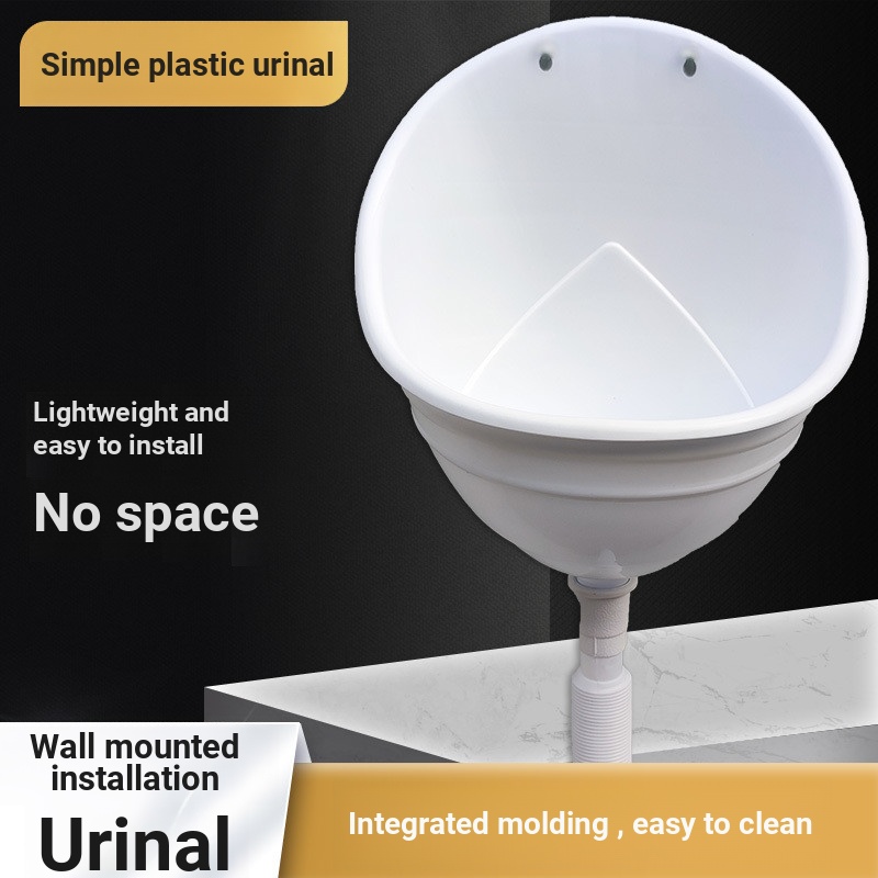 Plastic Wall-Mounted Urinal Adult Children Dual-Use Men's Urinal Simple ...