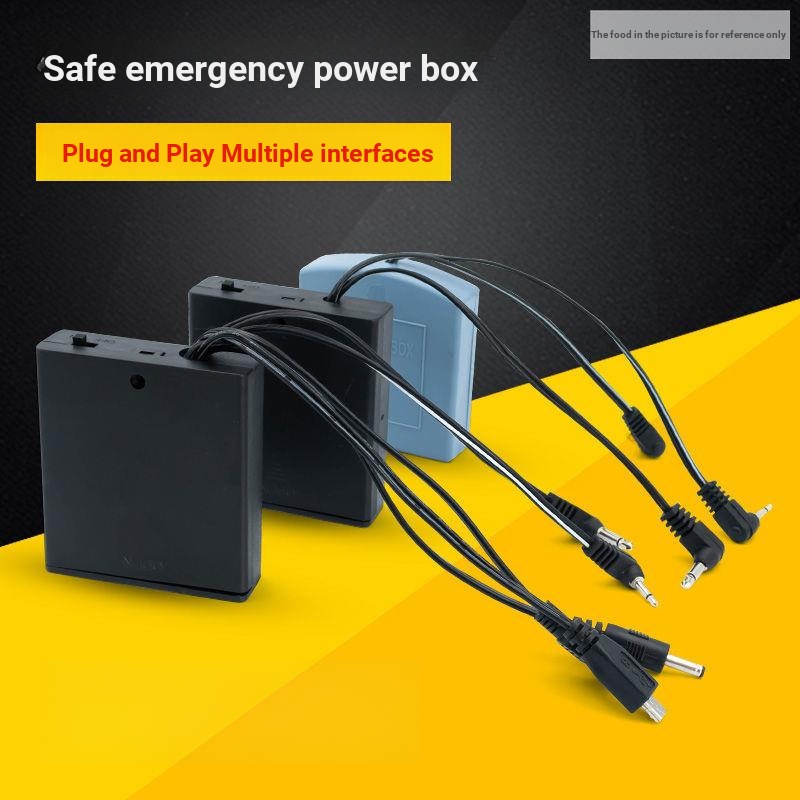 Universal Safe Safe Safe External Power Box Accessories Backup 2.5 ...
