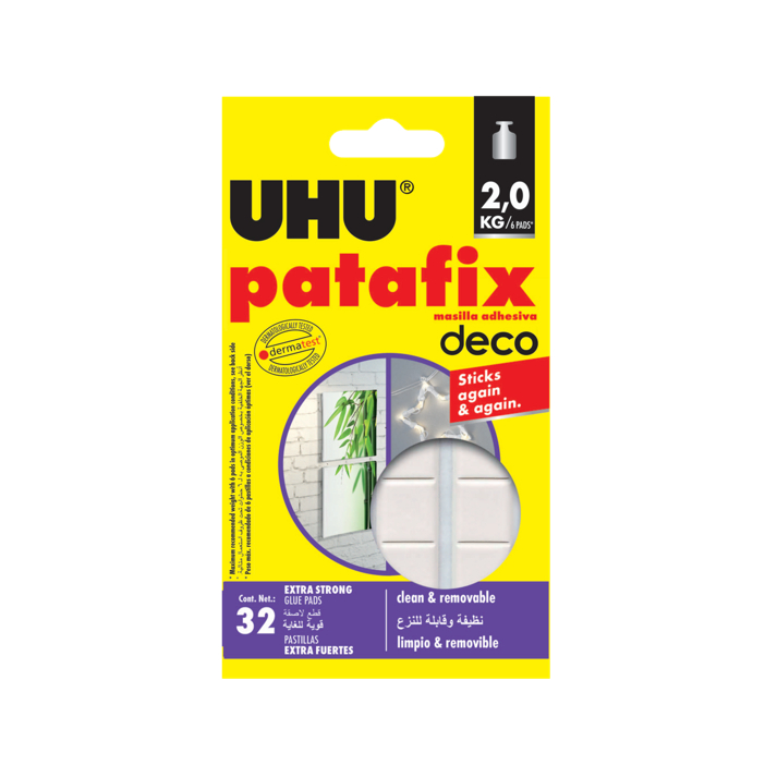 UHU Patafix Home Deco Removable Glue Pads | Shopee Singapore