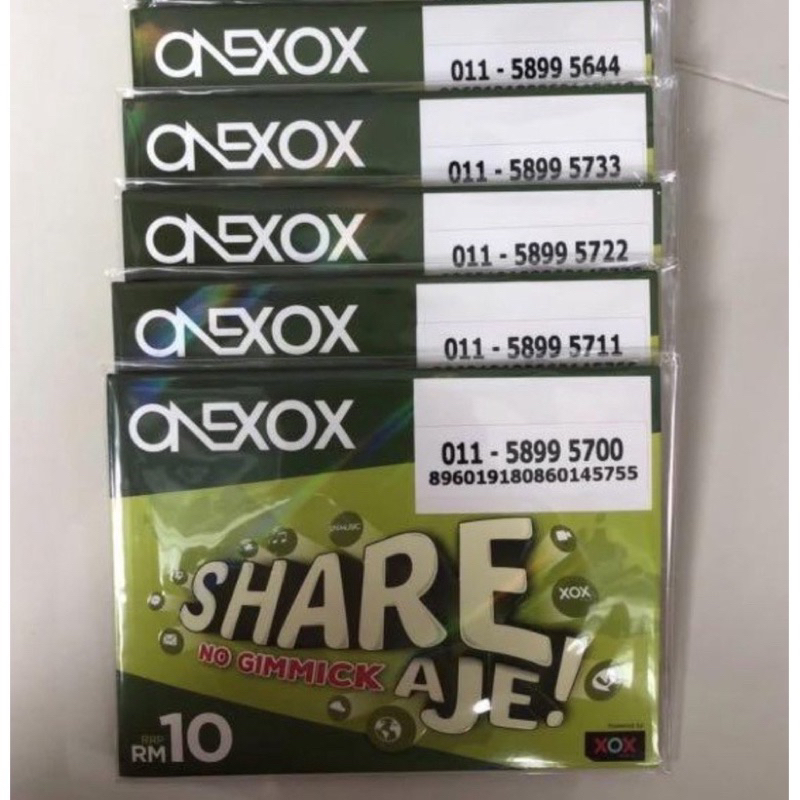 ONE X Prepaid plan ONEXOX Malaysia SIM Card / ESIM 5G Network | Shopee Singapore