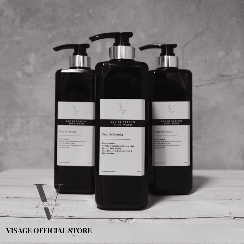 Visage Perfume infusé Body Wash & Shampoo | Pear & Freesia | Sakura ...