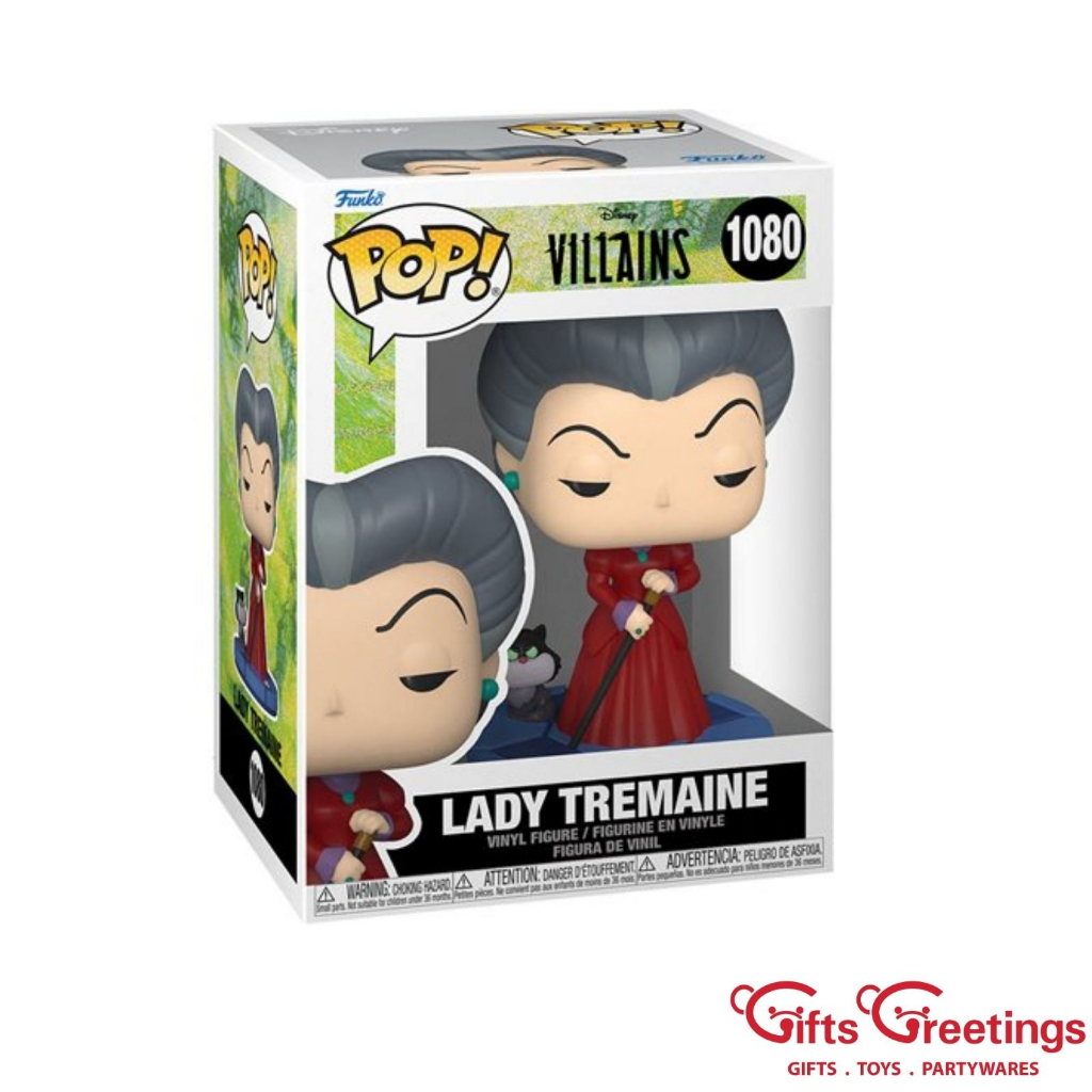 Funko POP Disney Villains 1080 Lady Tremaine | Shopee Singapore