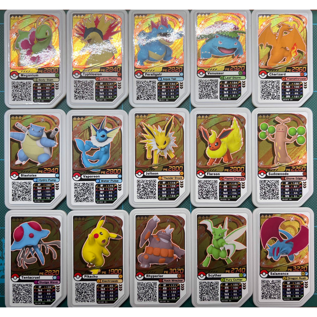 Genuine - Pokemon Gaole Legend 1/2/3/4 - 3 Stars [Ready stock] | Shopee ...