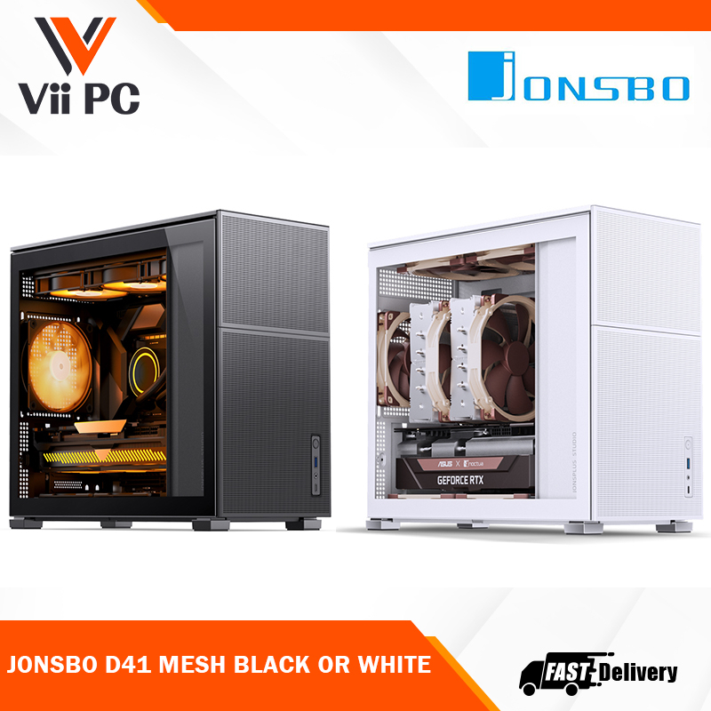JONSBO D41 MESH or With Sub HD-LCD Display ATX Computer Case Support ...