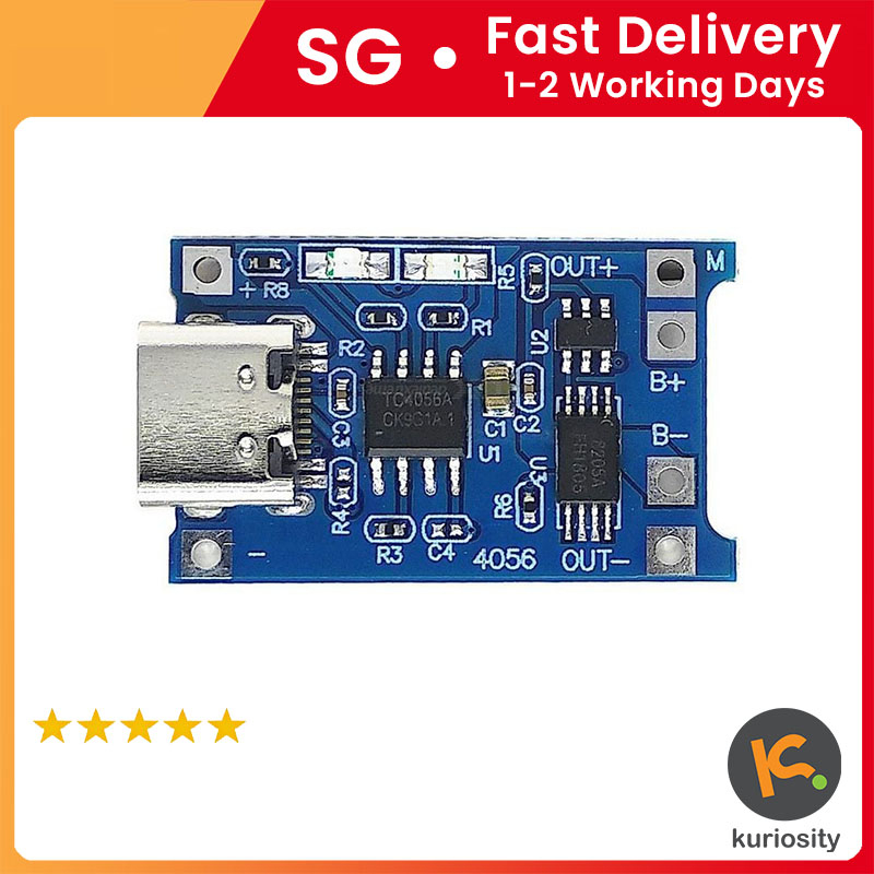 Charging Module TP4056 Type-C | Shopee Singapore
