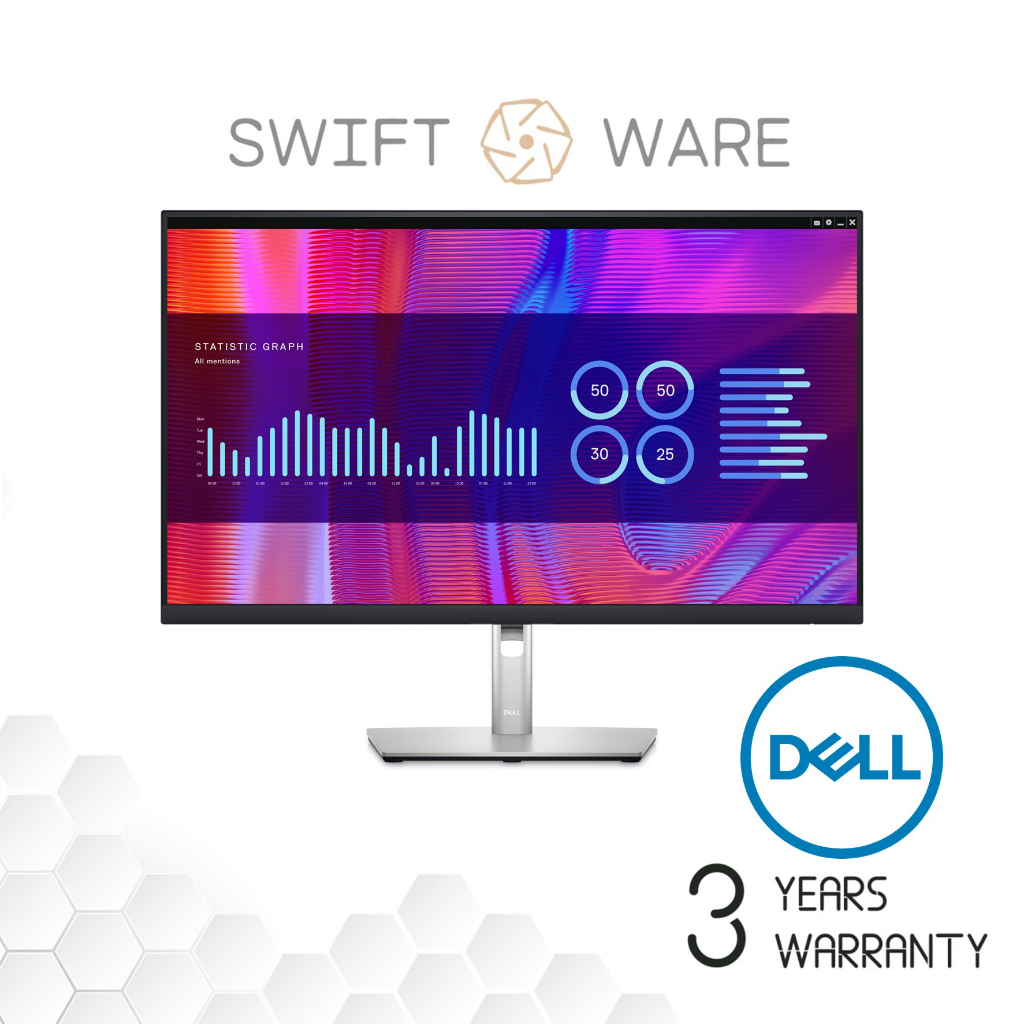 Dell P2423DE 24 Inch QHD LED Monitor (Usb-C with ethernet) | Shopee ...