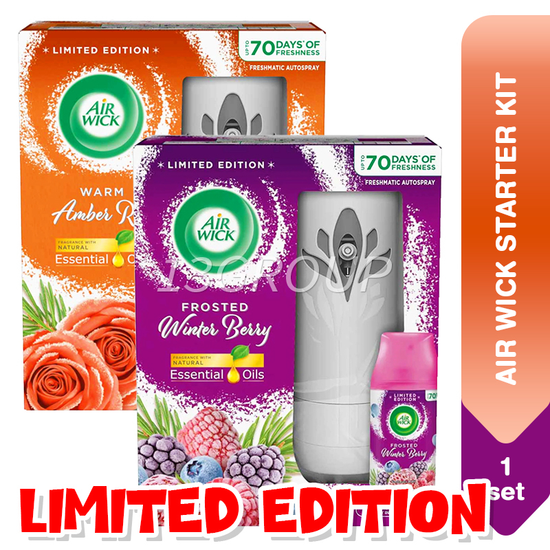 Air Wick Freshmatic Automatic Spray Starter Kit (Limited Edition), 1set ...