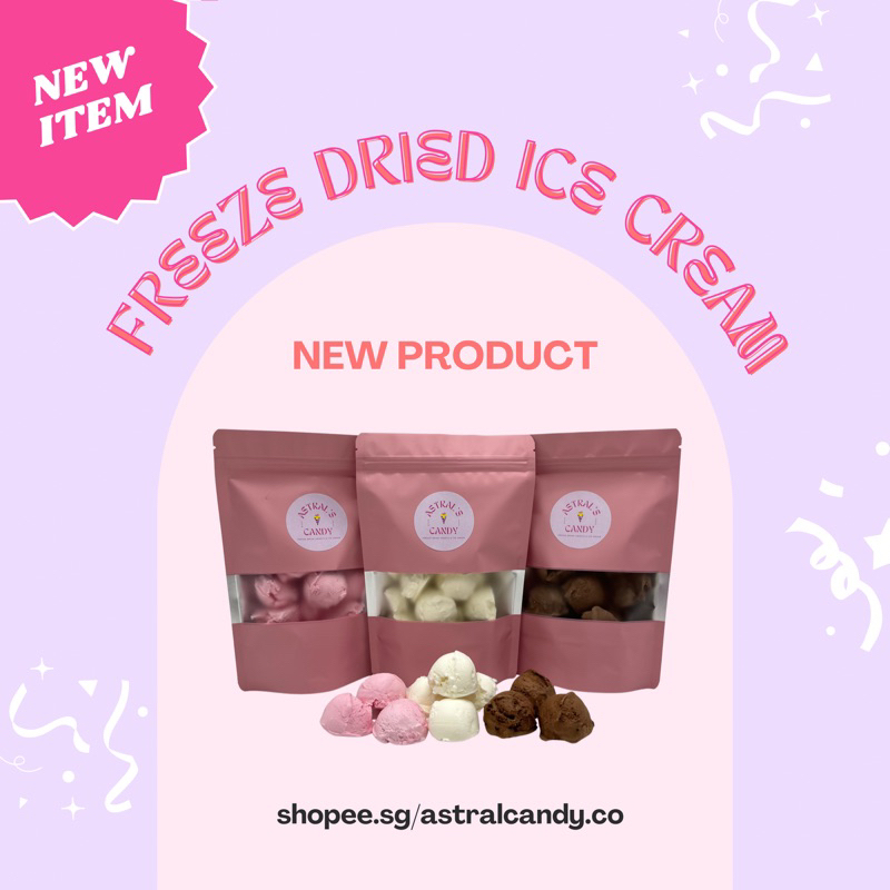Astral’s Freeze Dried Ice Cream (Limited Stock) | Shopee Singapore
