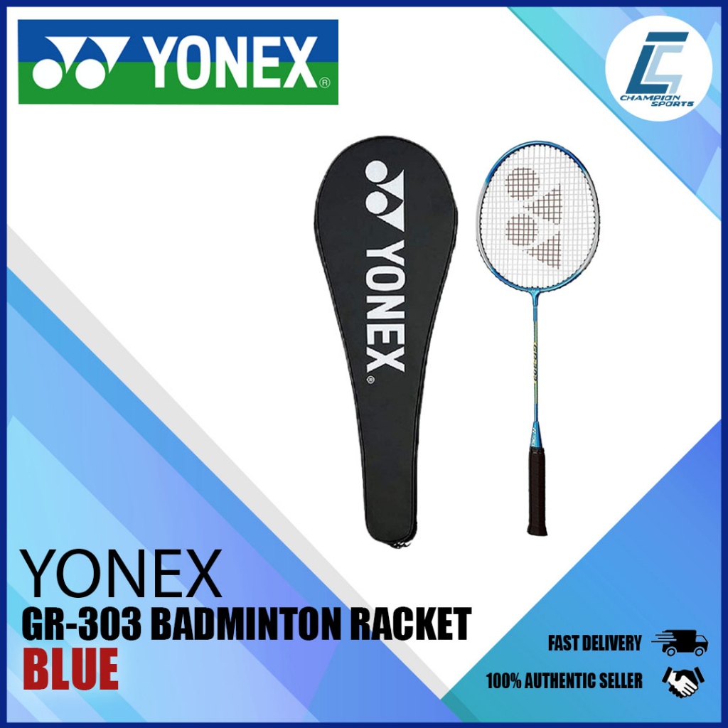 Yonex GR-303 Badminton Racket/Strung (1U3) (QQ1/RO) | Shopee Singapore