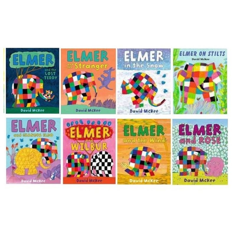 The Elmer treasury books Elmer the elephant assorted children books ...