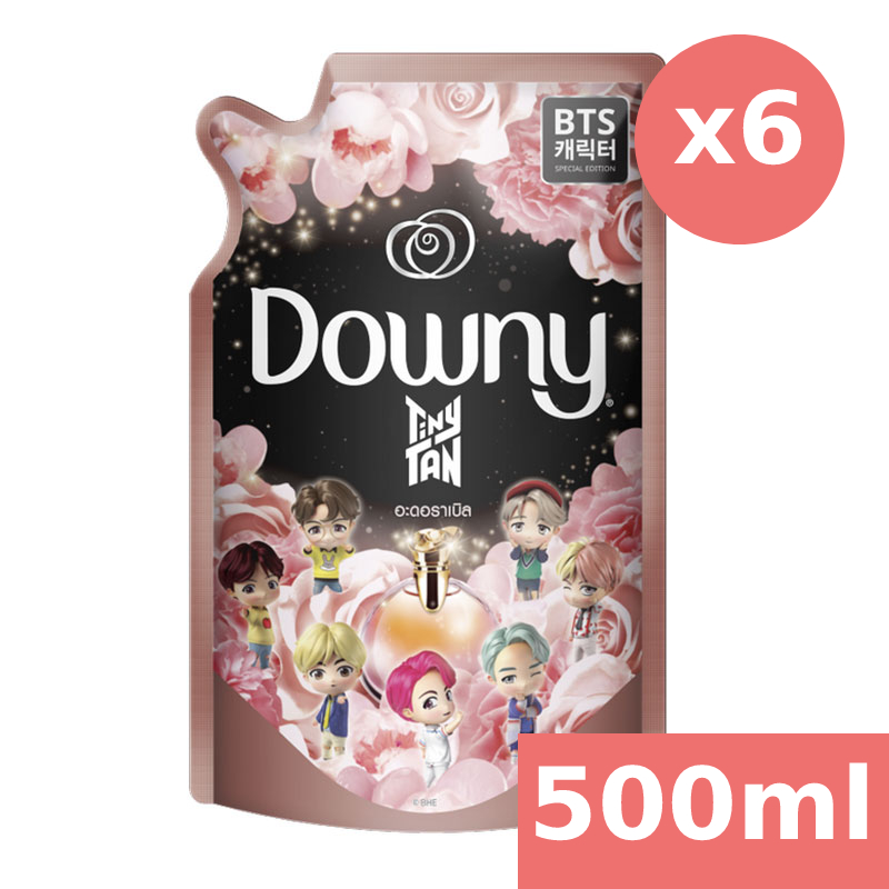 Downy x BTS Limited Edition Tinytan Fabric Softener 500ml x6 refill ...