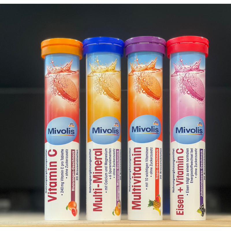 Mivolis,Mivolis Vitamin C, Eisen+Vitamin C, Multivitamin, Multi-Mineral ...