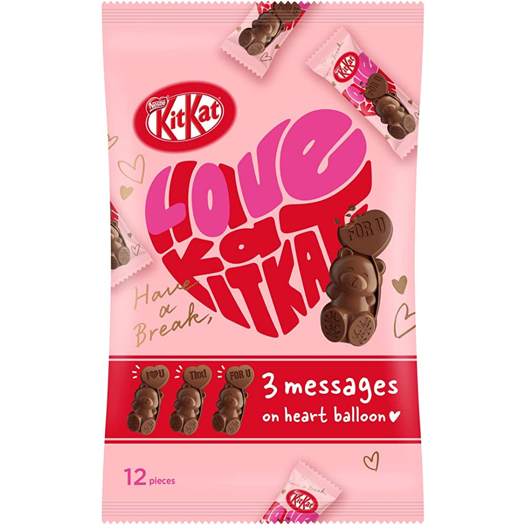 Nestle Japan KitKat Heartful Bear Big Bag (12 pieces) | Shopee Singapore